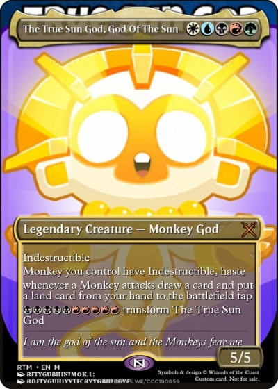 MTGNexus - The True Sun God, God Of The Sun // Vengeful Sun God, Evil Eye
