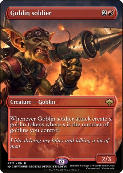 MTGNexus - Goblin soldier