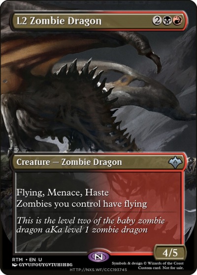 MTGNexus - L2 Zombie Dragon