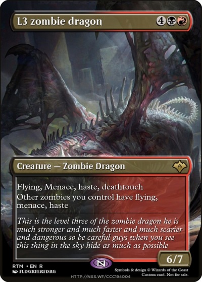 MTGNexus - L3 zombie dragon