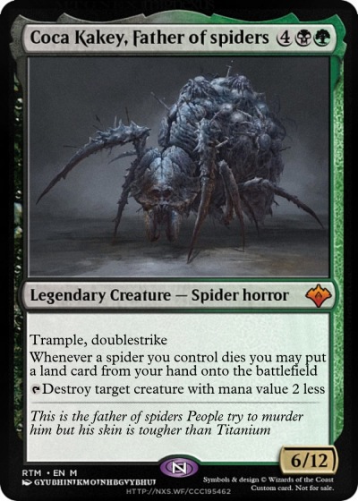 MTGNexus - Coca Kakey, Father of spiders