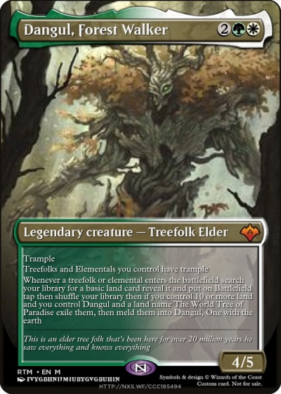 MTGNexus - Dangul, Forest Walker