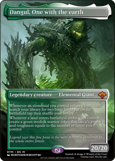 MTGNexus - Dangul, One with the earth