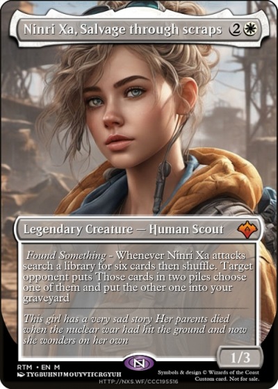 MTGNexus - Ninri Xa, Salvage through scraps