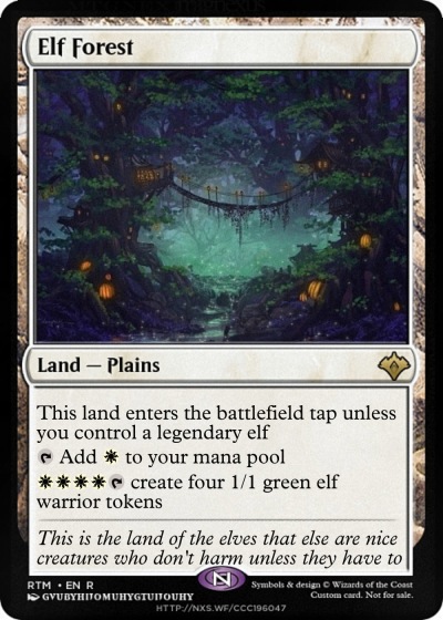 MTGNexus - Elf Forest