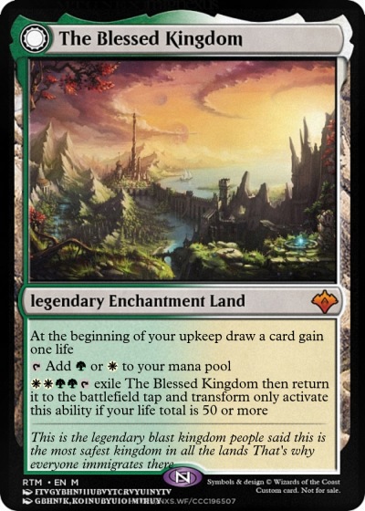 MTGNexus - The Blessed Kingdom // The Curse Church