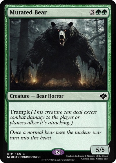 MTGNexus - Mutated Bear
