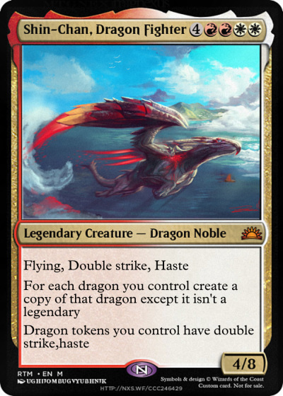 MTGNexus - Shin-Chan, Dragon Fighter
