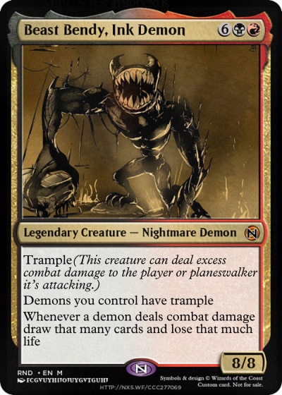 MTGNexus - Beast Bendy, Ink Demon