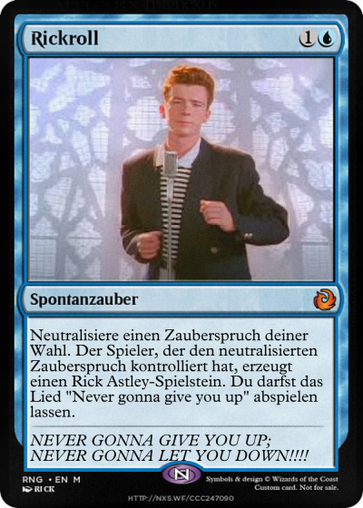 MTGNexus - Rickroll