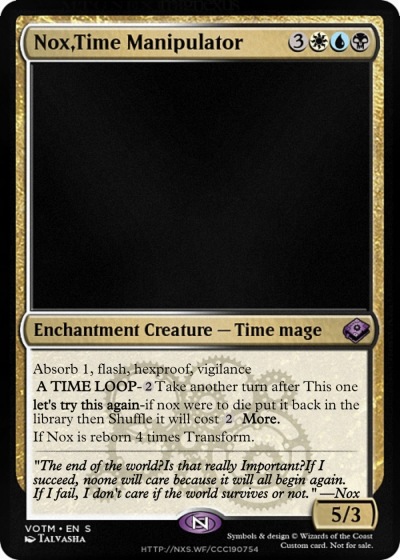 MTGNexus - Nox,Time Manipulator