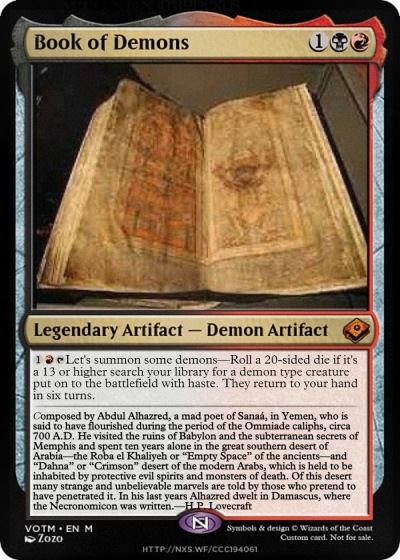 MTGNexus - Book of Demons