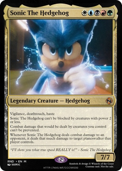 MTGNexus - Sonic The Hedgehog