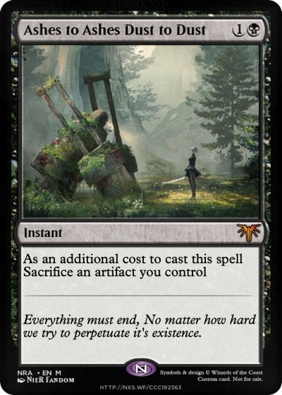 MTGNexus - Ashes to Ashes Dust to Dust