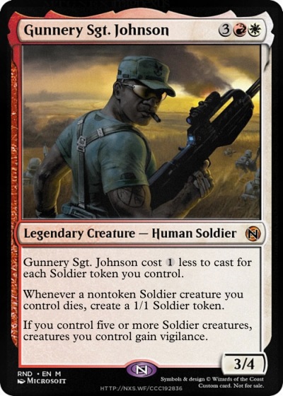 MTGNexus - Gunnery Sgt. Johnson