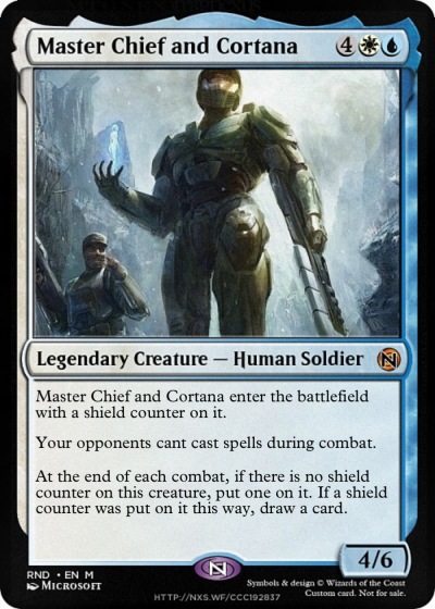 MTGNexus - Master Chief and Cortana