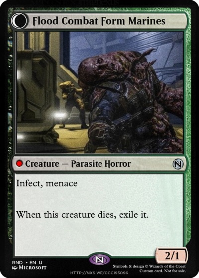 MTGNexus - UNSC Marines // Flood Combat Form Marines