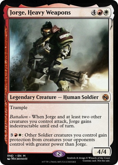 MTGNexus - Jorge, Heavy Weapons
