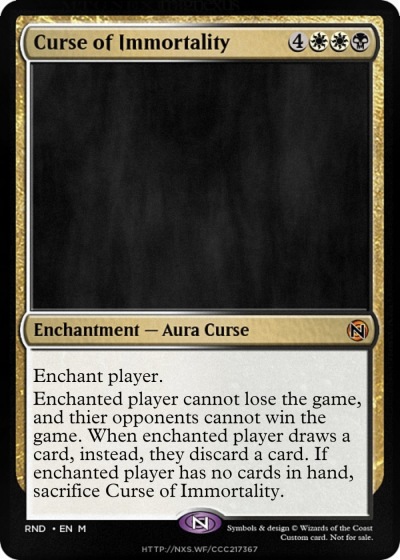 MTGNexus - Curse of Immortality