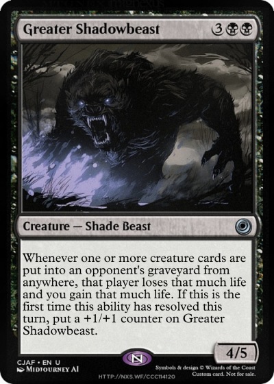 MTGNexus - Greater Shadowbeast