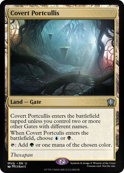 MTGNexus - Covert Portcullis