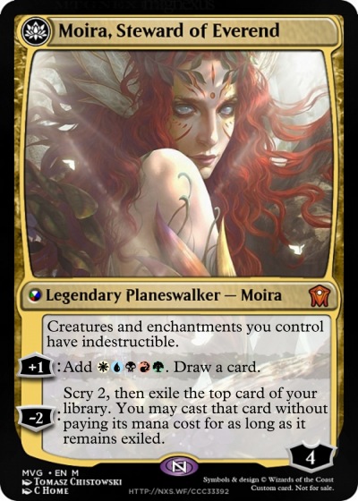 MTGNexus - Moira of Singing Tree // Moira, Steward of Everend