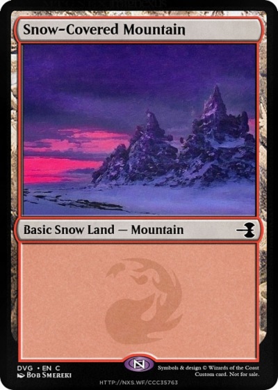 MTGNexus - Snow-Covered Mountain