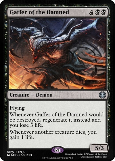 MTGNexus - Gaffer of the Damned