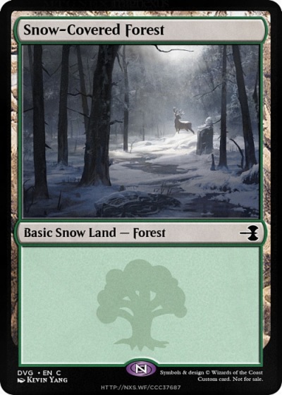 MTGNexus - Snow-Covered Forest