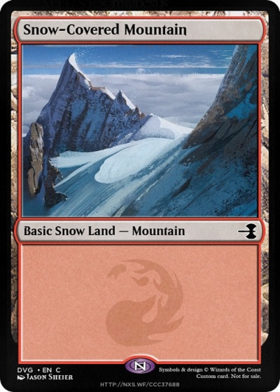 MTGNexus - Snow-Covered Mountain