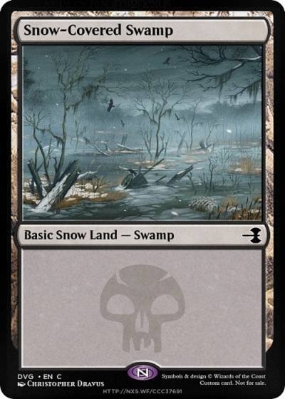 MTGNexus - Snow-Covered Swamp