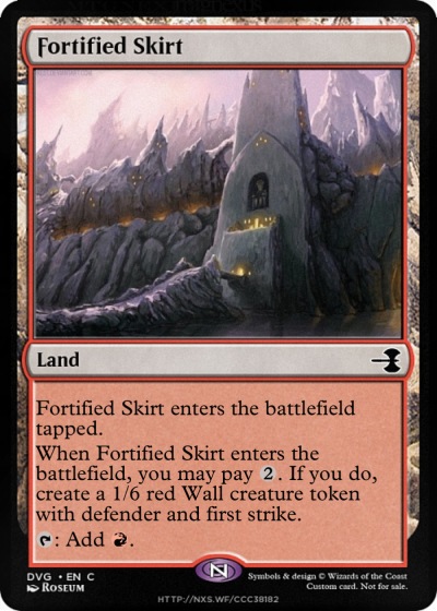 MTGNexus - Fortified Skirt