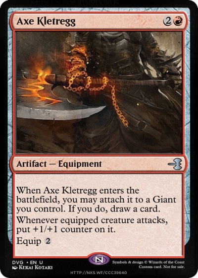 MTGNexus - Axe Kletregg