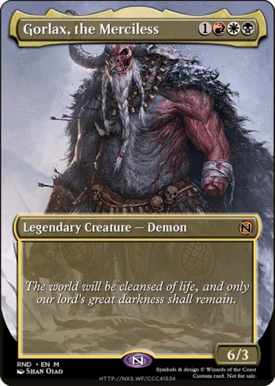 MTGNexus - Gorlax, the Merciless