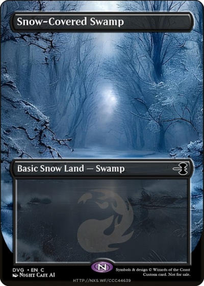 MTGNexus - Snow-Covered Swamp