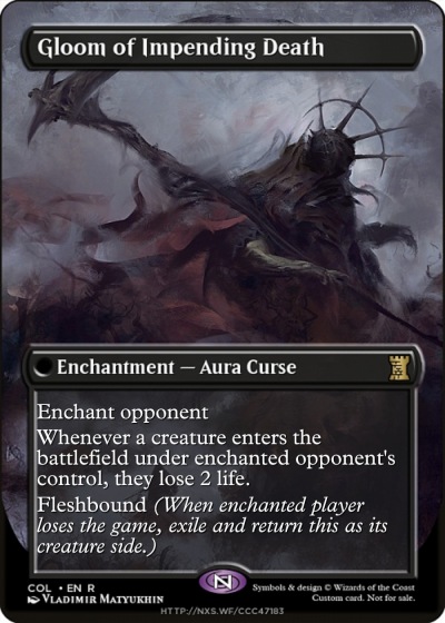 MTGNexus - Gloom Titan // Gloom of Impending Death