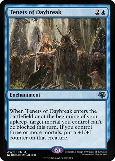 MTGNexus - Tenets of Daybreak