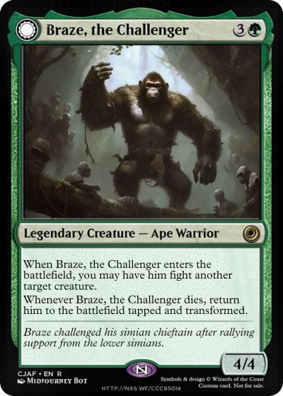 MTGNexus - Braze, the Challenger // Braze, Jendra's First Mate