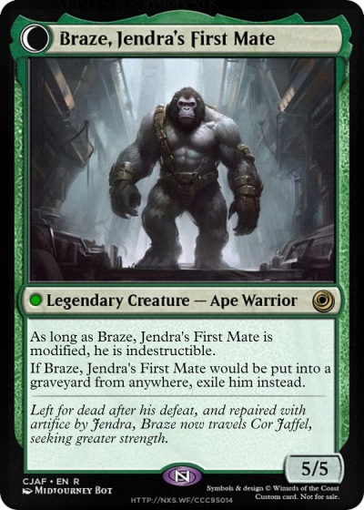 MTGNexus - Braze, the Challenger // Braze, Jendra's First Mate