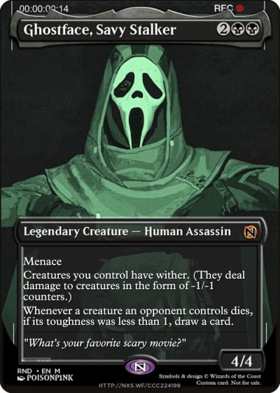 MTGNexus - Ghostface, Savy Stalker