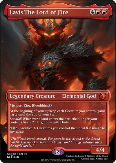MTGNexus - Lavis The Lord of Fire