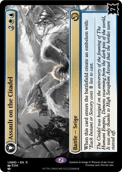 MTGNexus - Assault on the Citadel // Forcas Divine Assassin