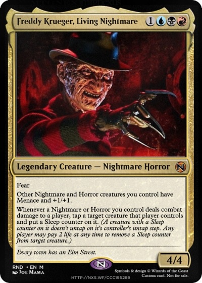 MTGNexus - Freddy Krueger, Living Nightmare