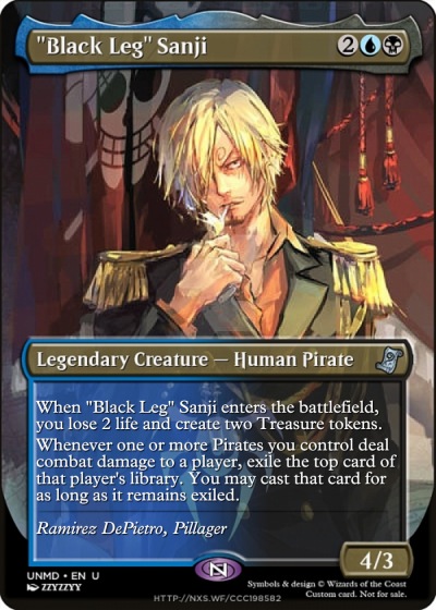 MTGNexus - Black Leg Sanji