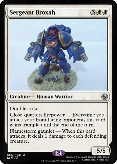 MTGNexus - Sergeant Broxah