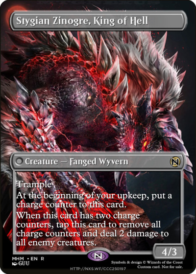 MTGNexus - Zynogre, Lord of Thunder // Stygian Zinogre, King of Hell