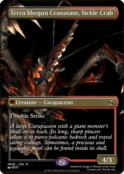 MTGNexus - Shogun Ceanataur, Final Flash // Terra Shogun Ceanataur, Sickle