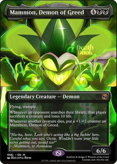 MTGNexus - Mammon, Demon of Greed
