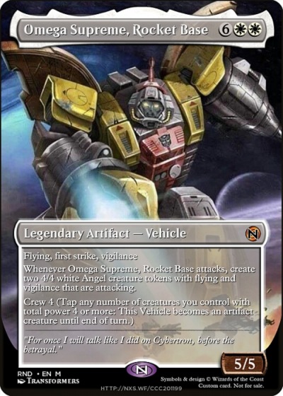 MTGNexus - Omega Supreme, Rocket Base