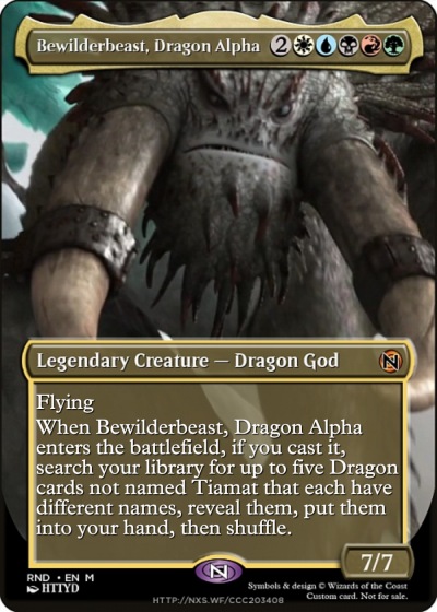 MTGNexus - Bewilderbeast, Dragon Alpha